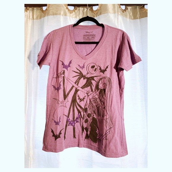 Disney | Tops | Nightmare Before Christmas Purple Tee | Poshmark